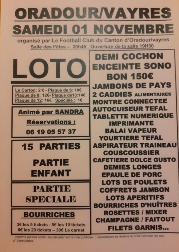 LOTO du FCCO